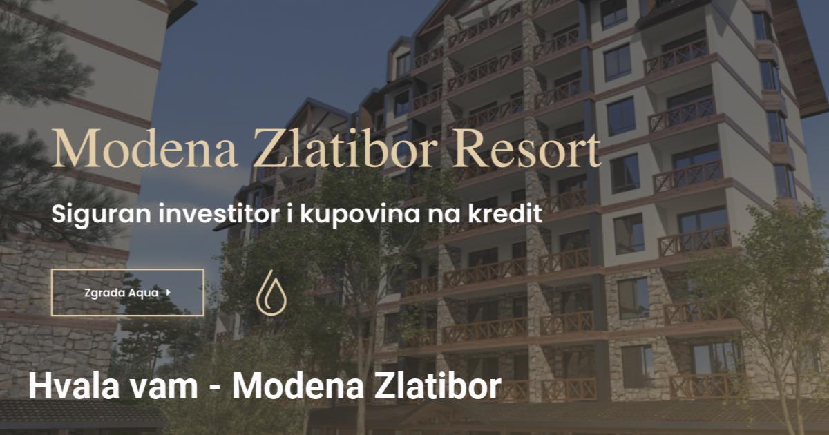 Hvala vam - Modena Zlatibor